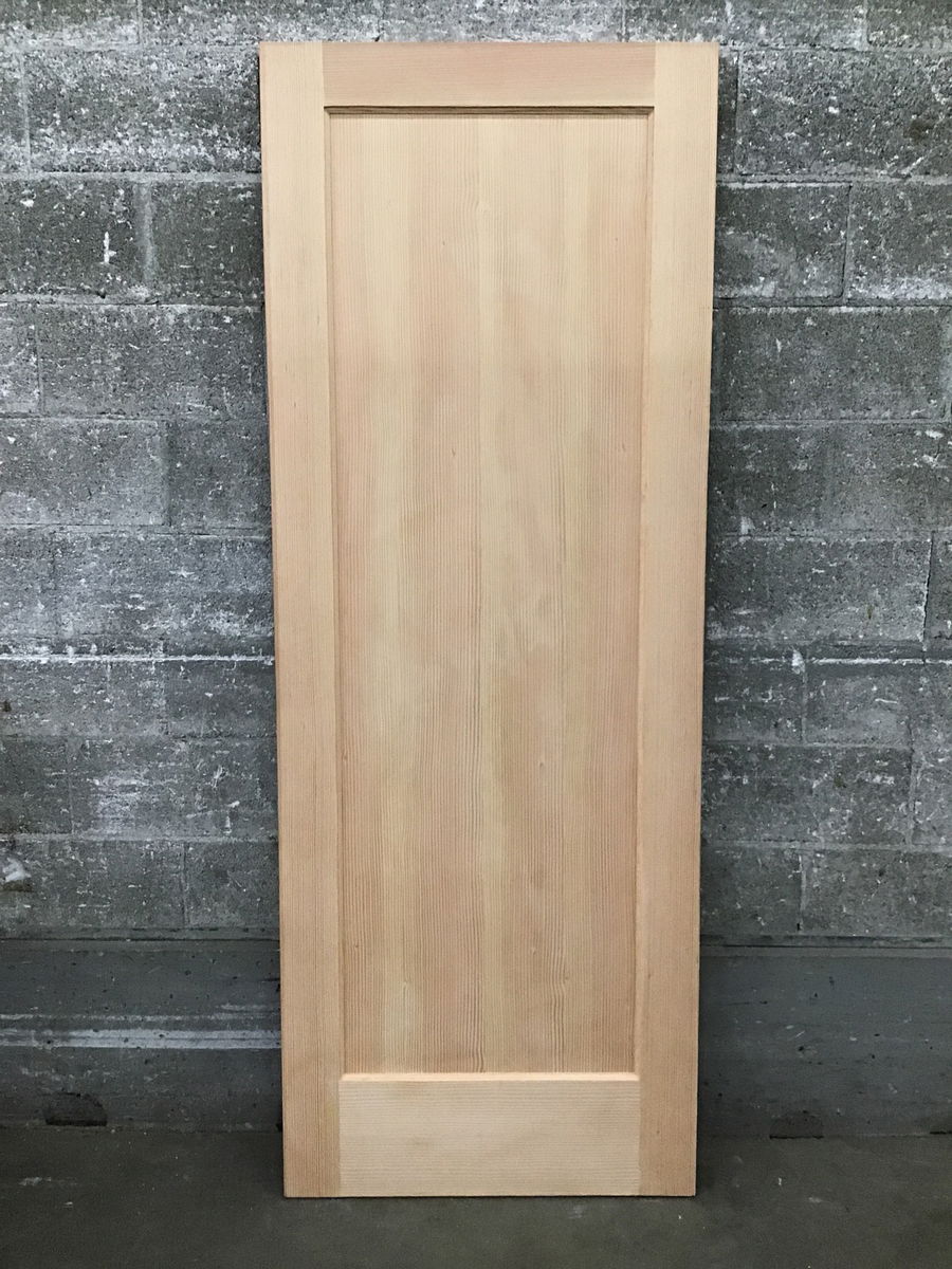 30″ Single Panel Fir Interior Door | Second Use Building Materials and ...