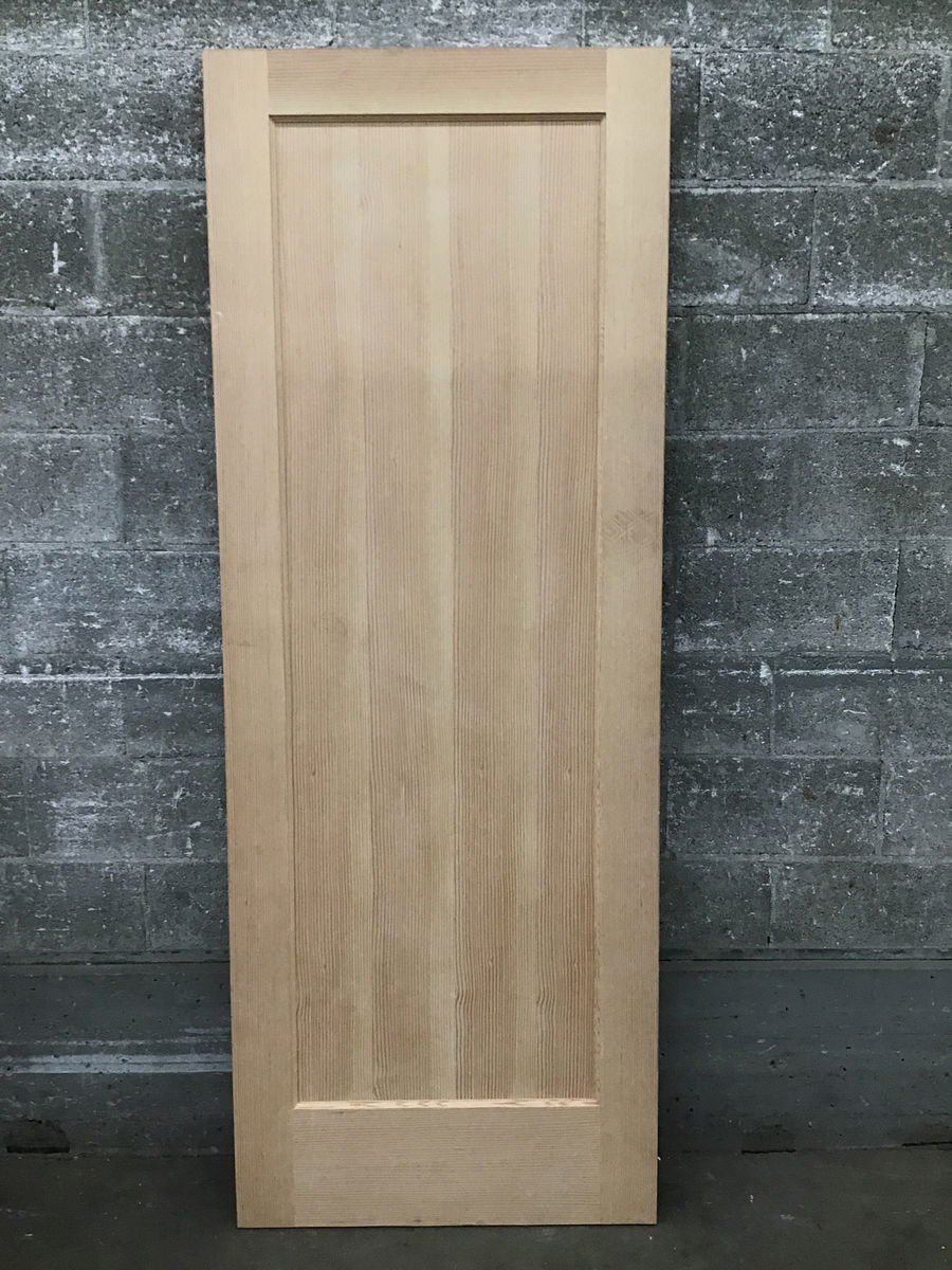 30″ Single Panel Fir Interior Door | Second Use Building Materials and ...