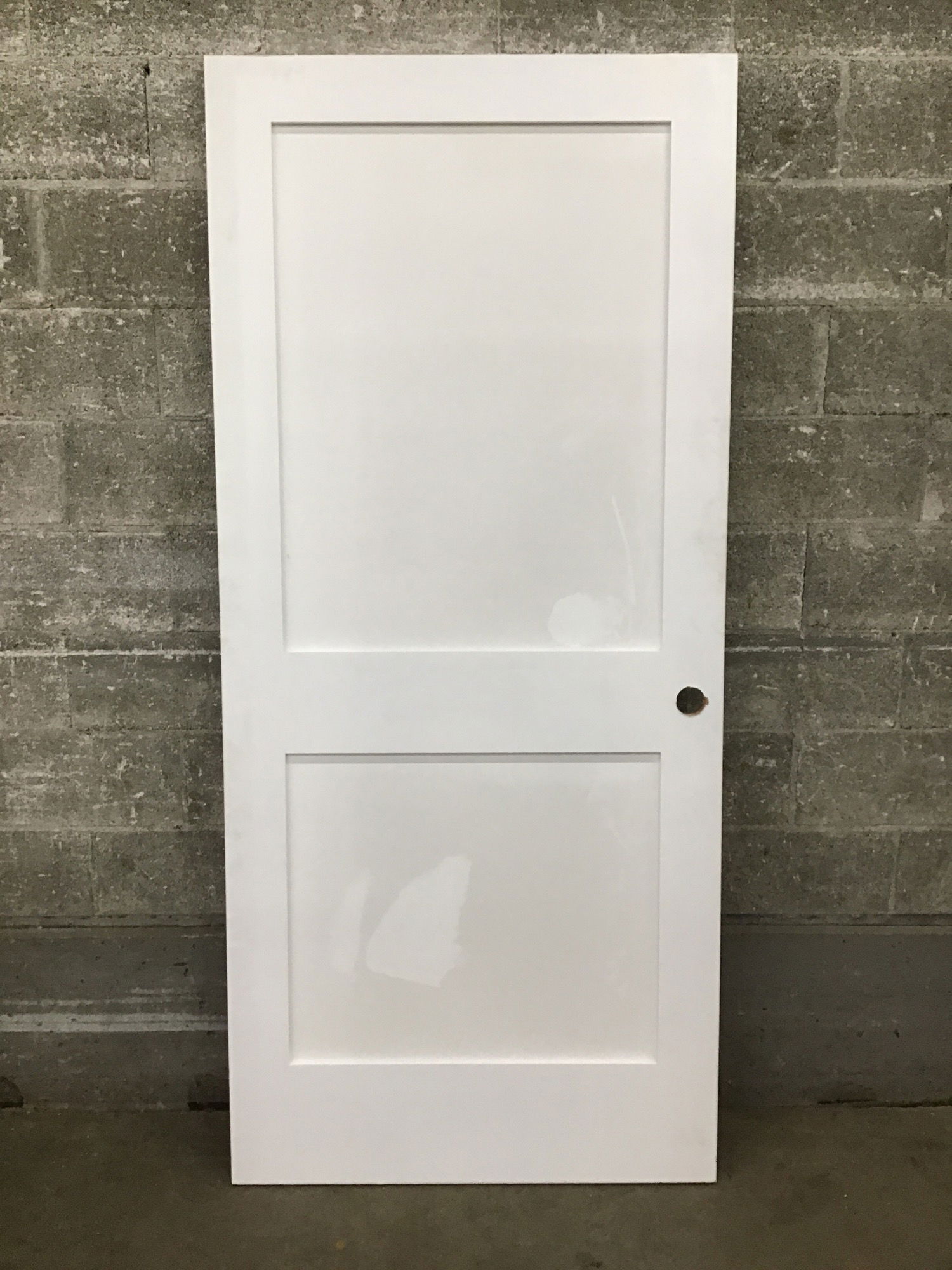 36″ Two Panel Interior Door | Second Use Building Materials and Salvage