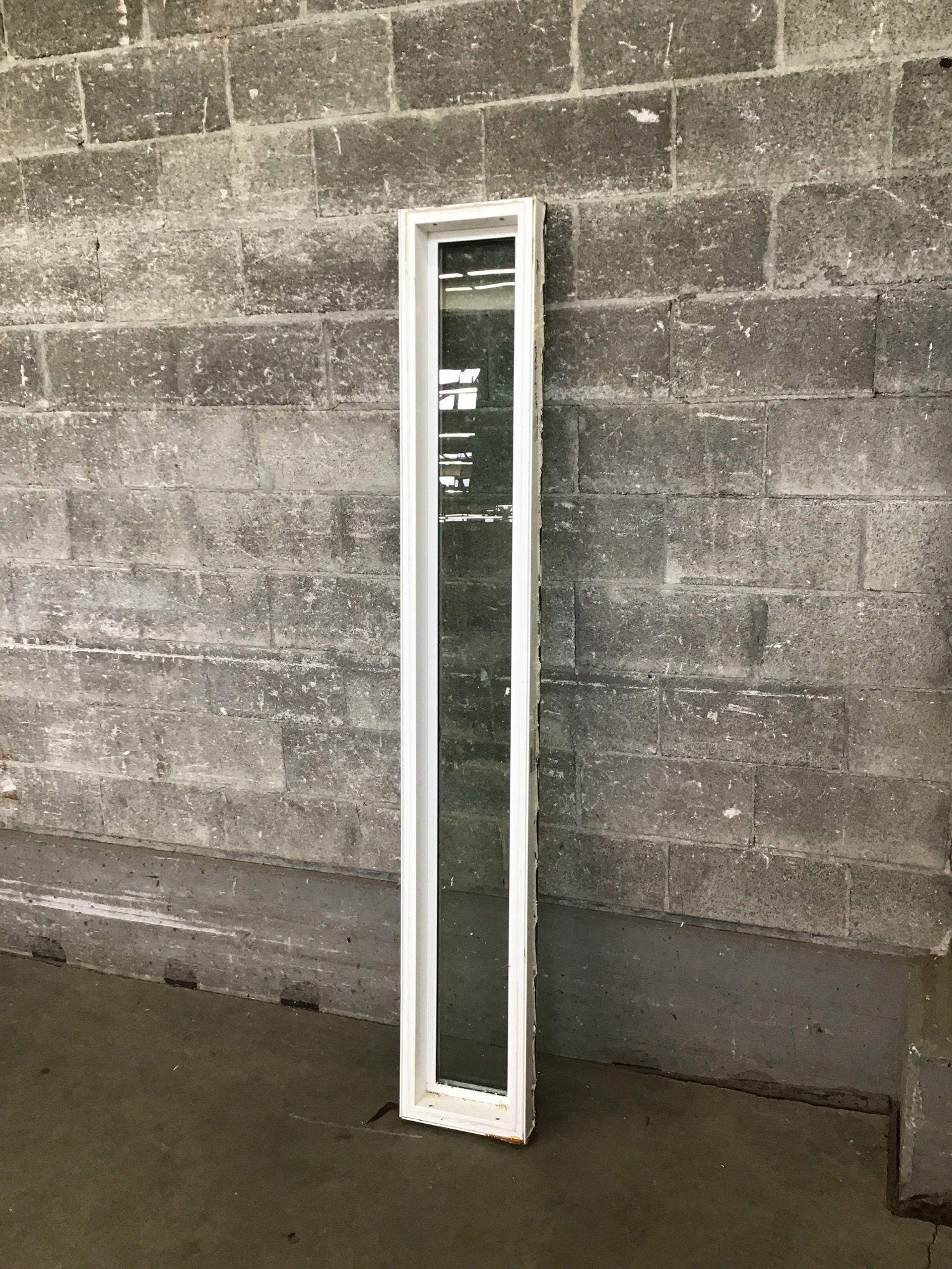 ’15 Vinyl Fixed Window/Sidelite | Second Use Building Materials and Salvage