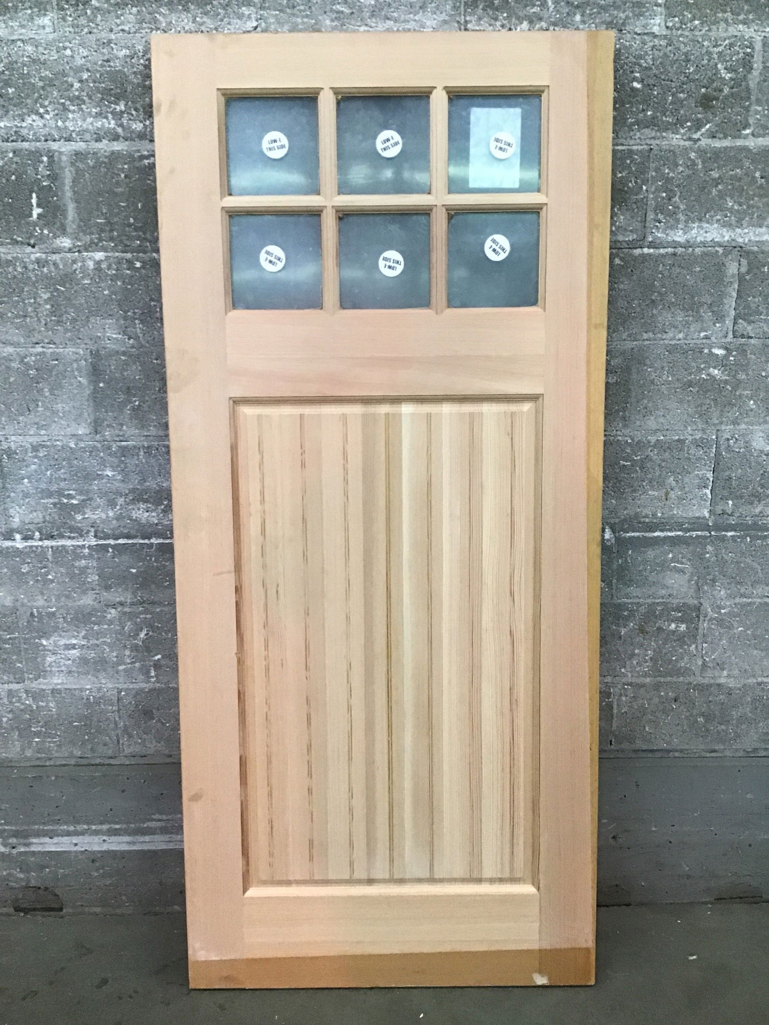 36″ CVG Fir Half Lite Door | Second Use Building Materials and Salvage