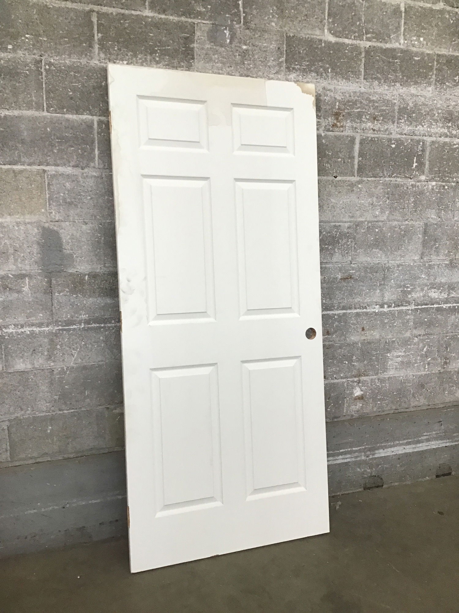 36″ Faux-Panelled Solid Core Door | Second Use Building Materials and ...