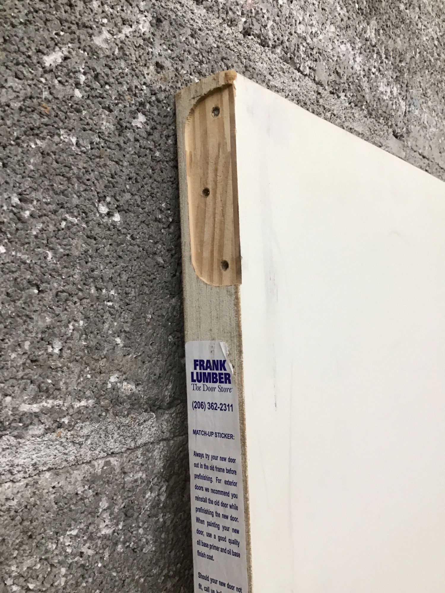 Short 30″ Solid Core Interior Door | Second Use Building Materials and ...