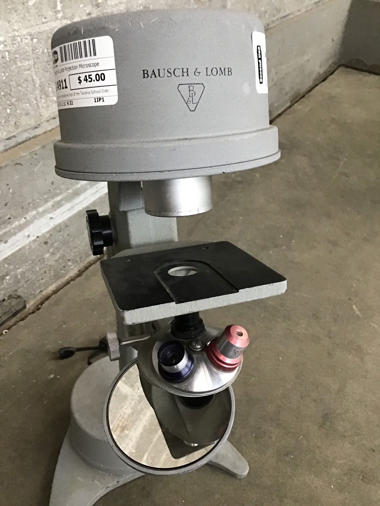 Bausch & Lomb Projection Microscope | Second Use Building Materials and ...