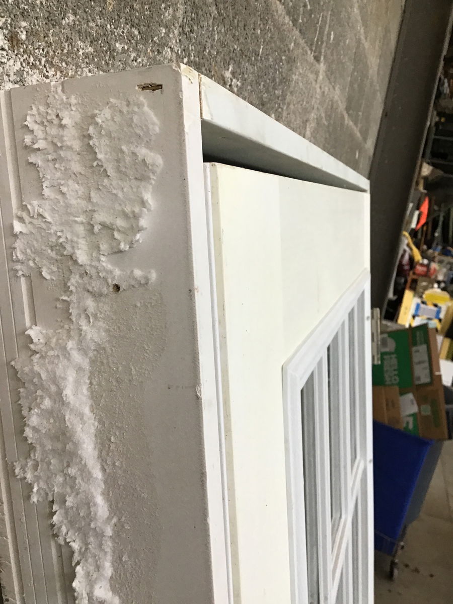 32″ Fiberglass Exterior Half Lite Door | Second Use Building Materials ...