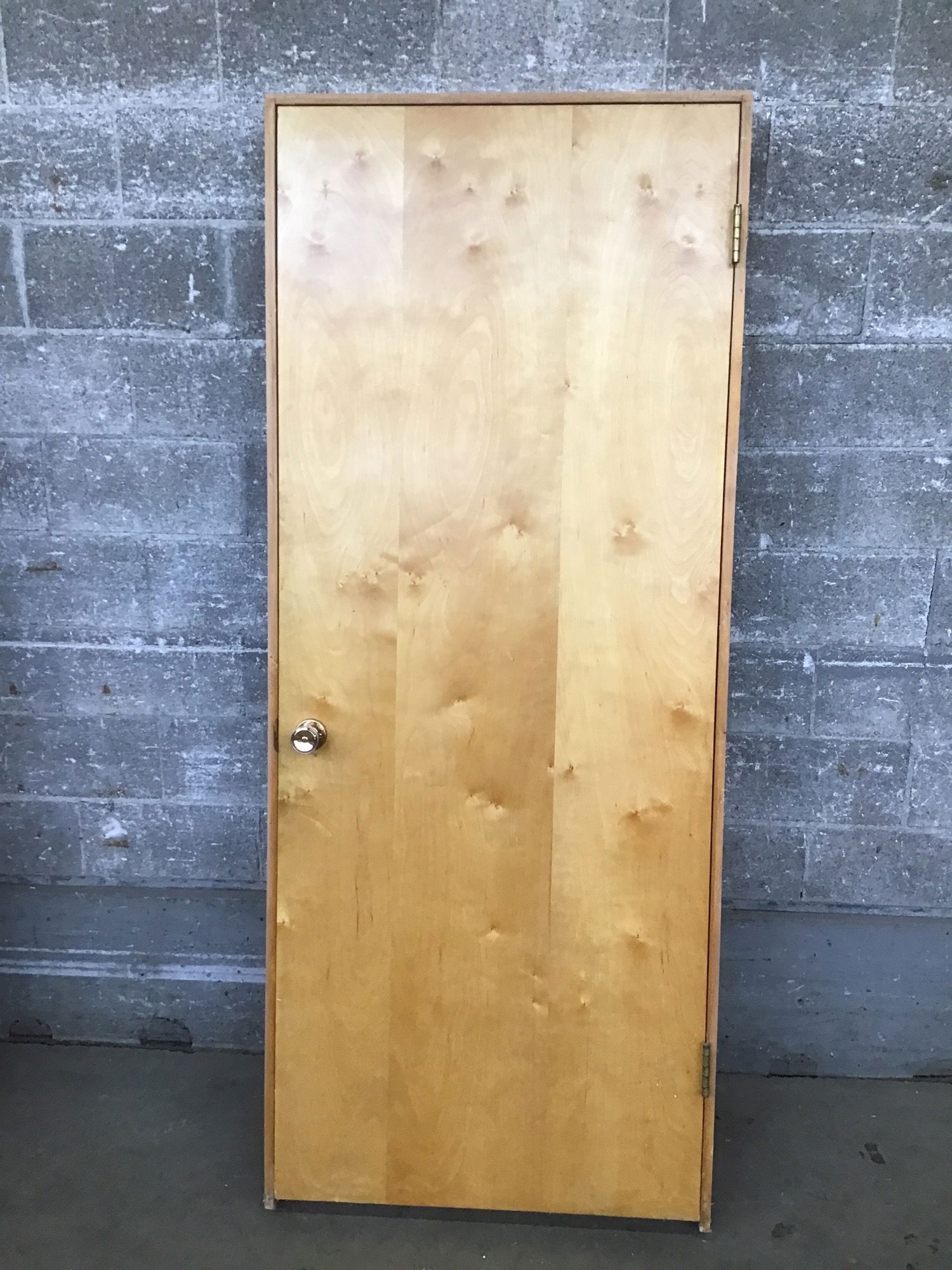 32″ MC Birch Hollow Core Door | Second Use Building Materials and Salvage