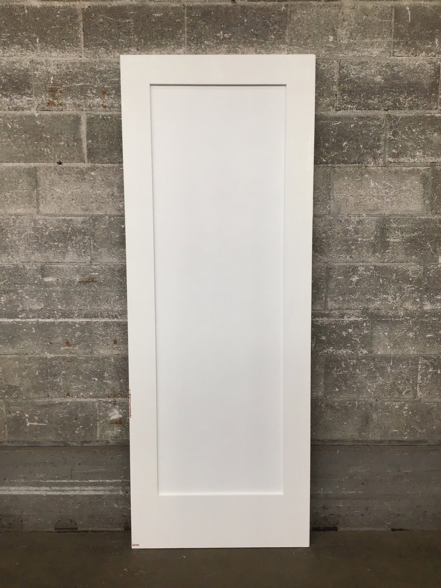 30″ Shaker Single Panel Interior Door | Second Use Building Materials ...