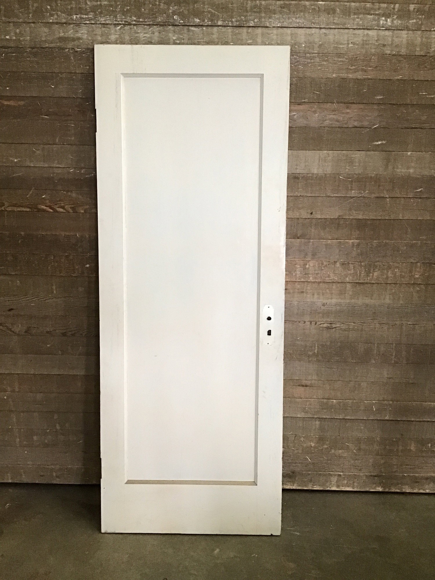 Vintage Single Panel Int. Door | Second Use Building Materials and Salvage