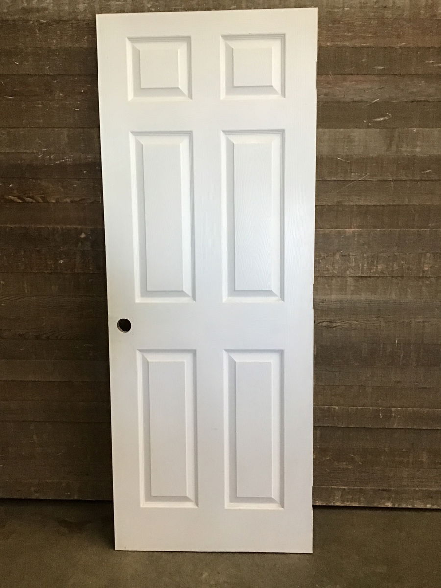 30″ HC Faux Six Panel Door | Second Use Building Materials and Salvage