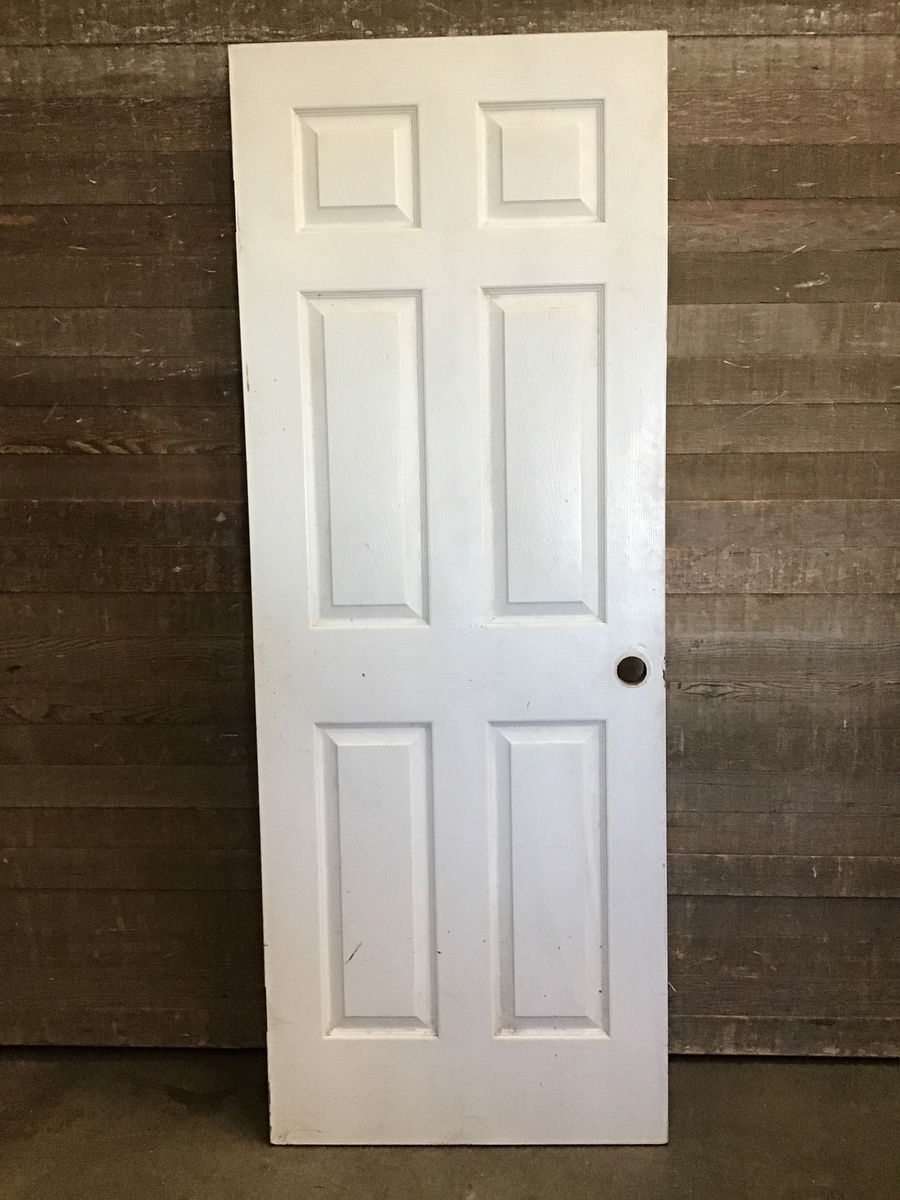 30″ HC Faux Six Panel Door | Second Use Building Materials and Salvage