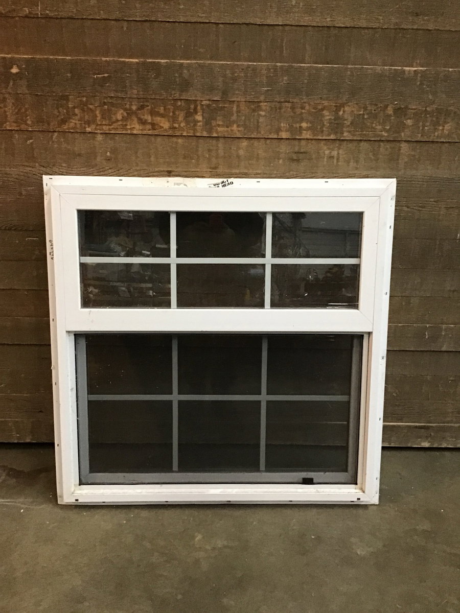 Vinyl Single Hung Window | Second Use Building Materials and Salvage