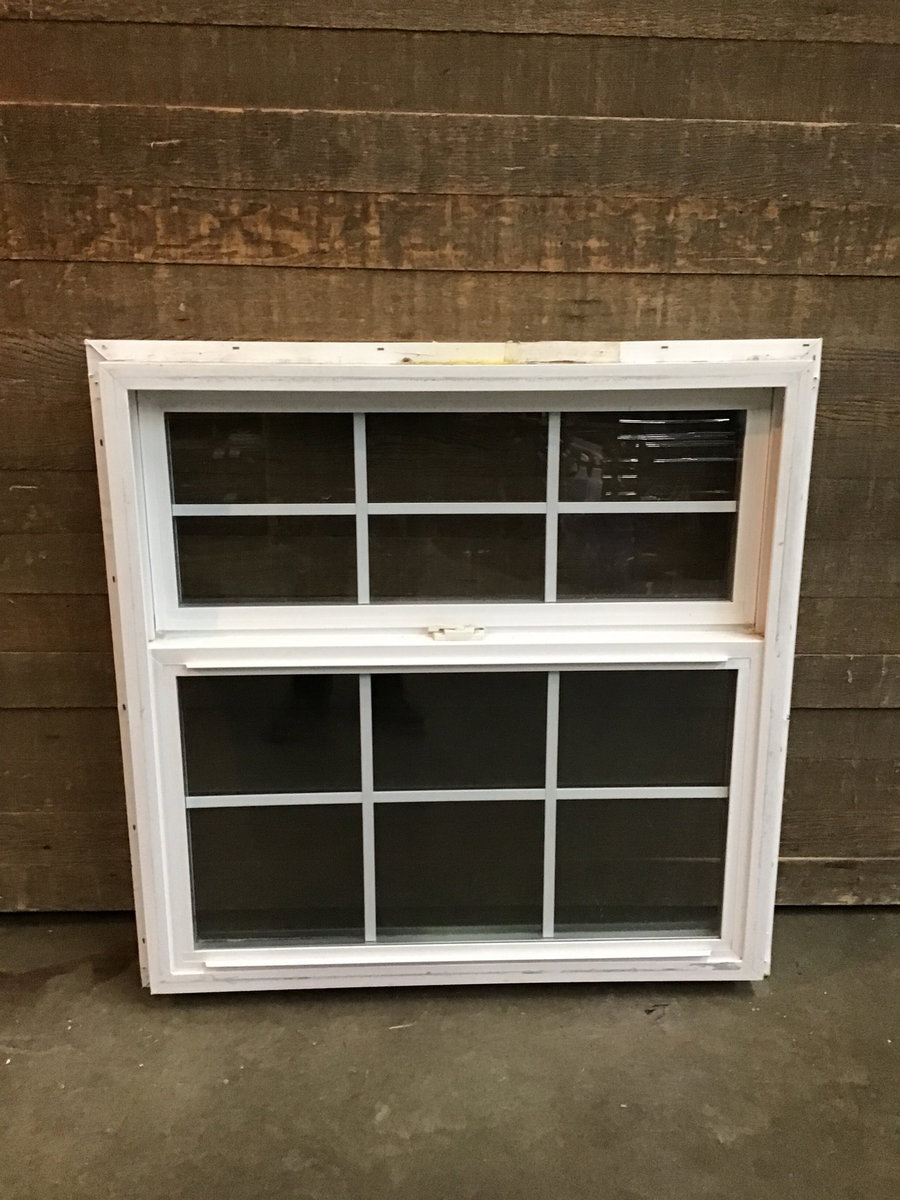 Vinyl Single Hung Window | Second Use Building Materials and Salvage