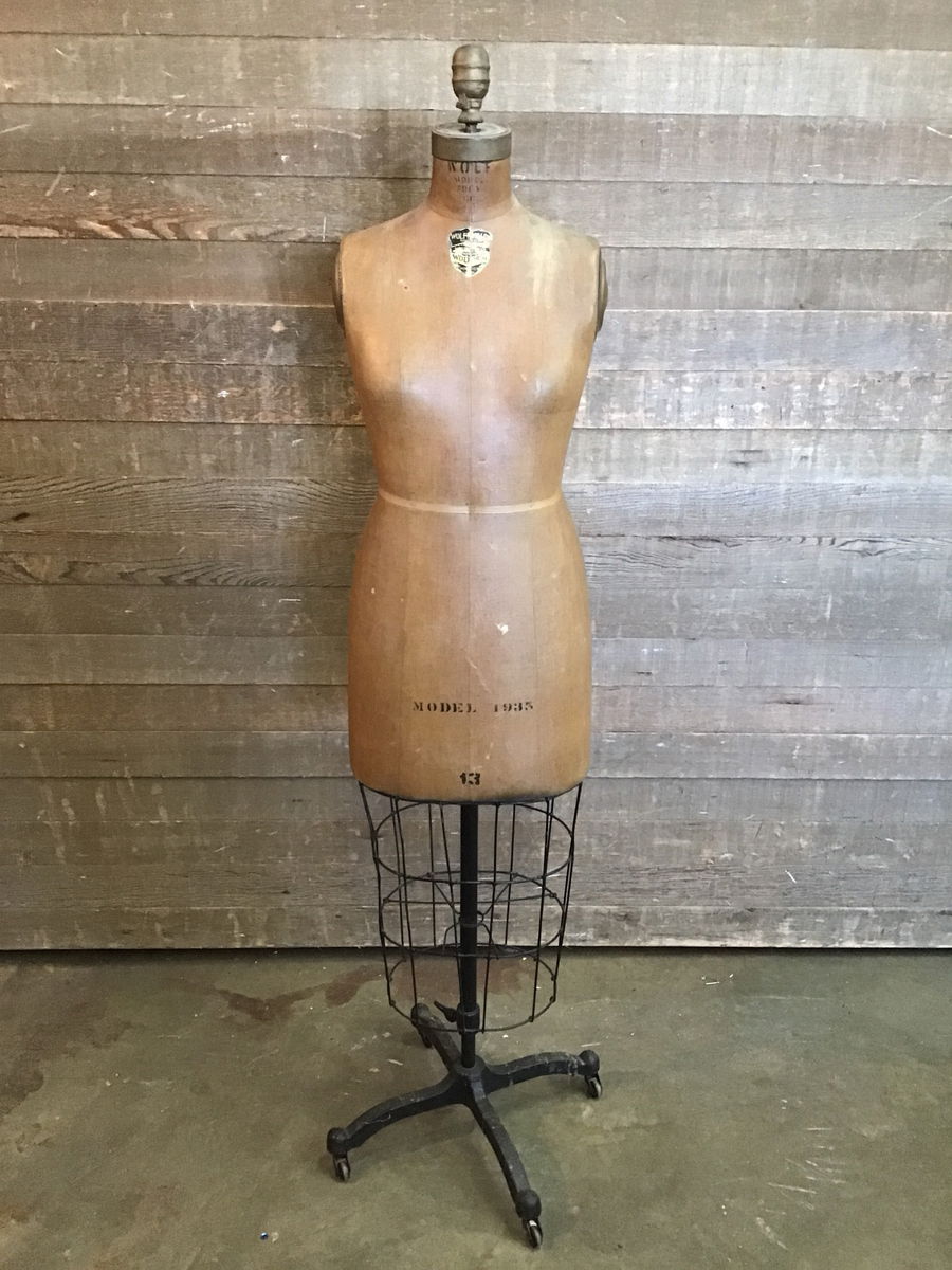 Vintage Wolf Form Dress Form | Second Use Building Materials and Salvage