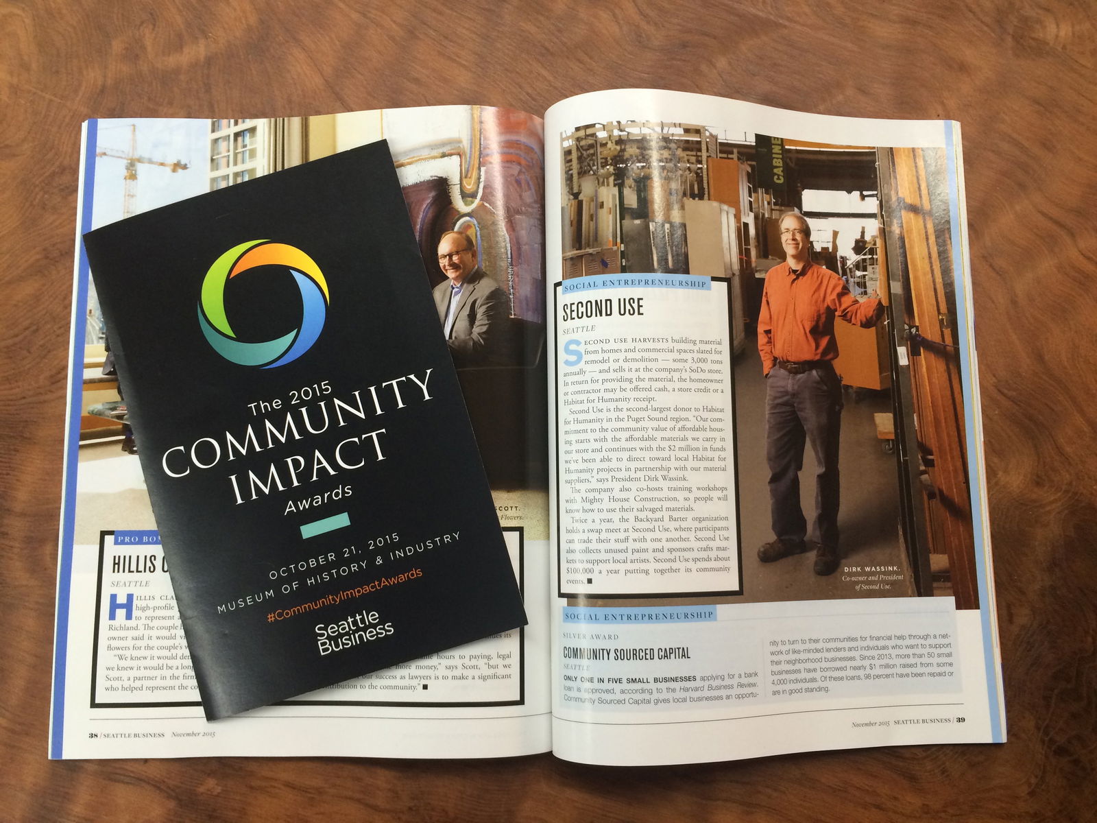 Second Use Wins Community Impact Award | Second Use Building Materials ...
