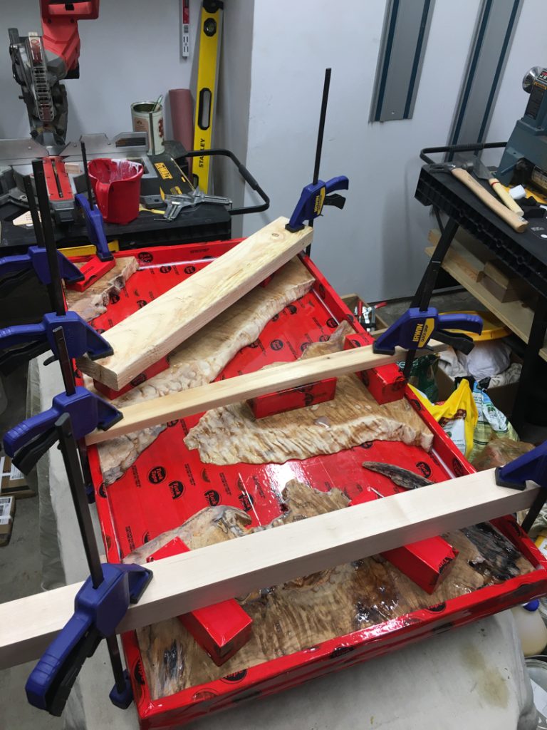 Customer Project: Maple & Epoxy Table | Second Use Building Materials ...